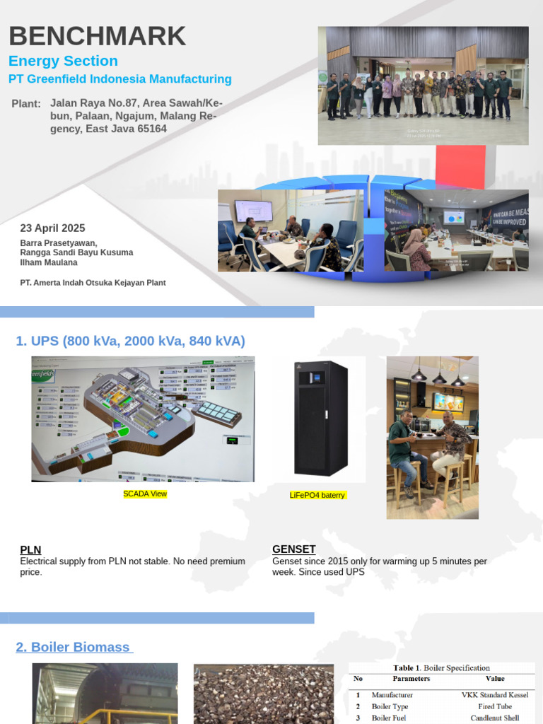 Benchmark Energy PT Greenfield Indonesia (Energy) | PDF