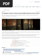 Adagium Hukum: Pengertian & 70 Contoh | PDF