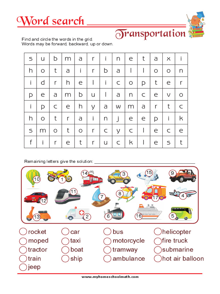 Word Search Preschool 3 | PDF