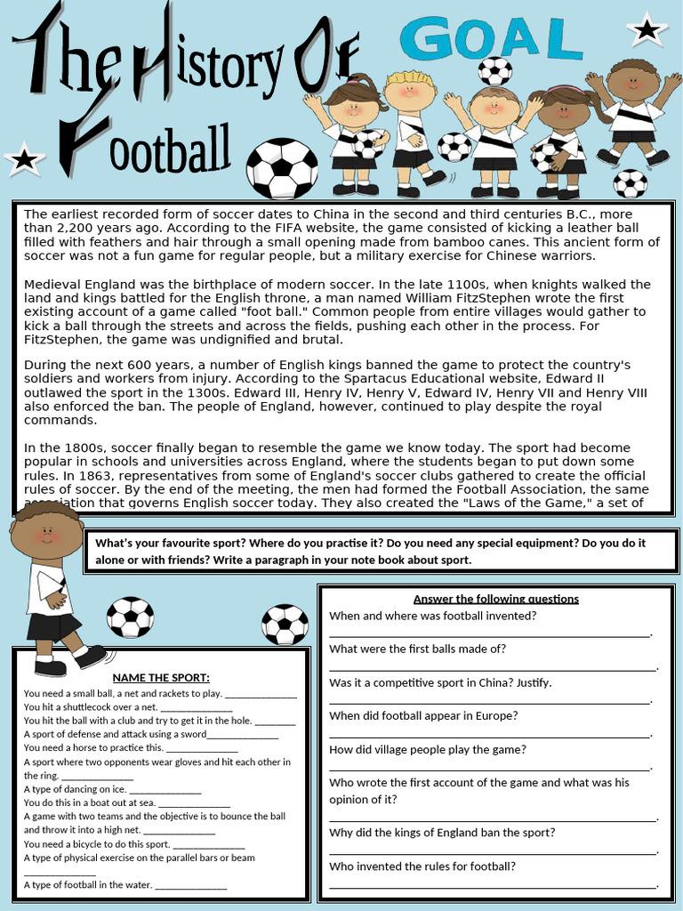 History of Football Overview | PDF | Association Football | Sports