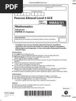 S1 Formula Sheet | PDF | Variance | Statistical Analysis