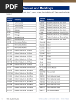Wits Campus Venue Codes and Sizes | PDF | Rail Infrastructure ...