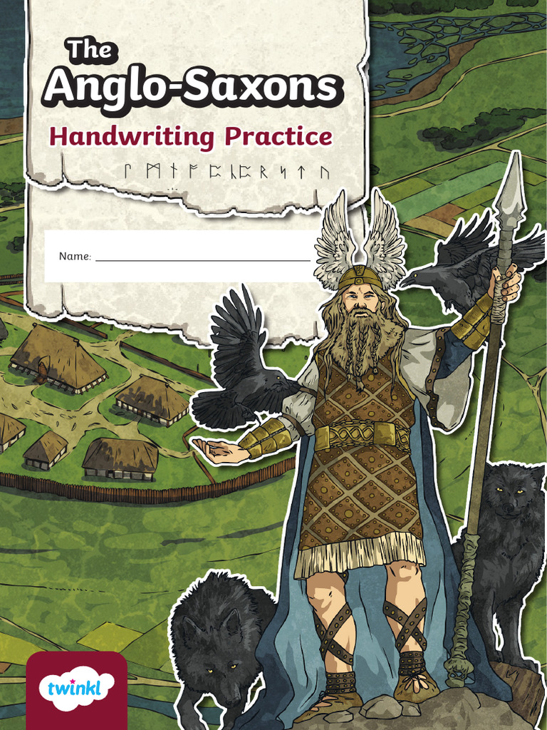 Anglo-Saxon Handwriting Practice | PDF | Anglo Saxons | Anglo Saxon England