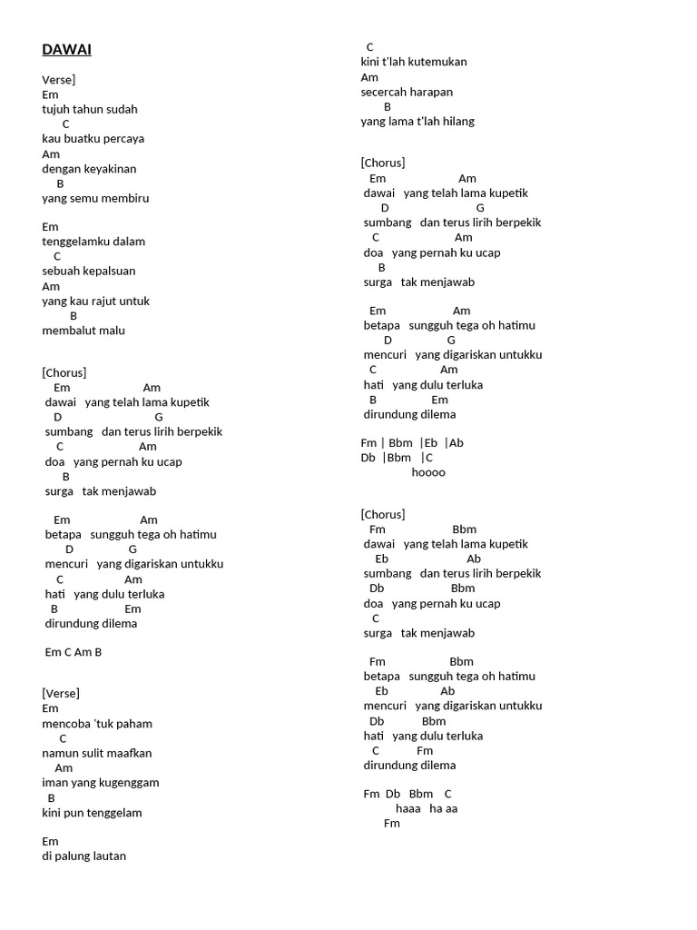 DAWAI | PDF