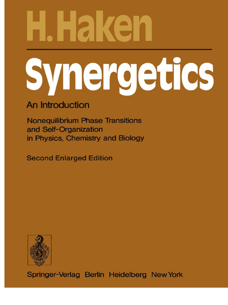 Haken's Synergetics: An Introduction | PDF | Chaos Theory | Probability ...