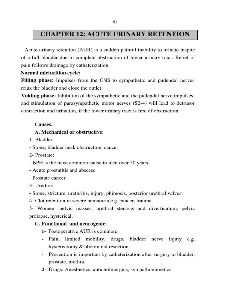 Basic Clinical Urology History Taking An | PDF | Urinary Incontinence ...