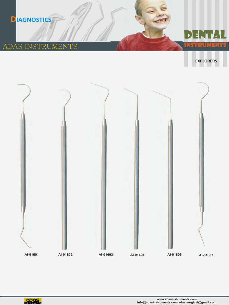 Dental Instruments Adas | PDF | Dental Anatomy | Tooth