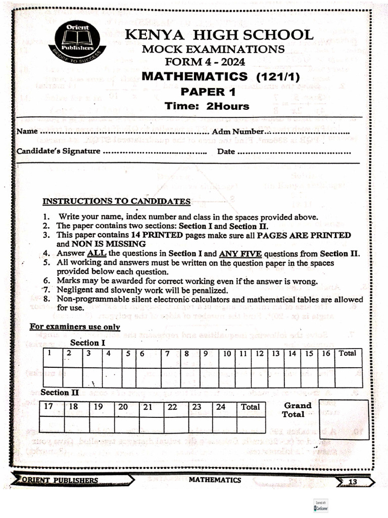 Math pp1 | PDF