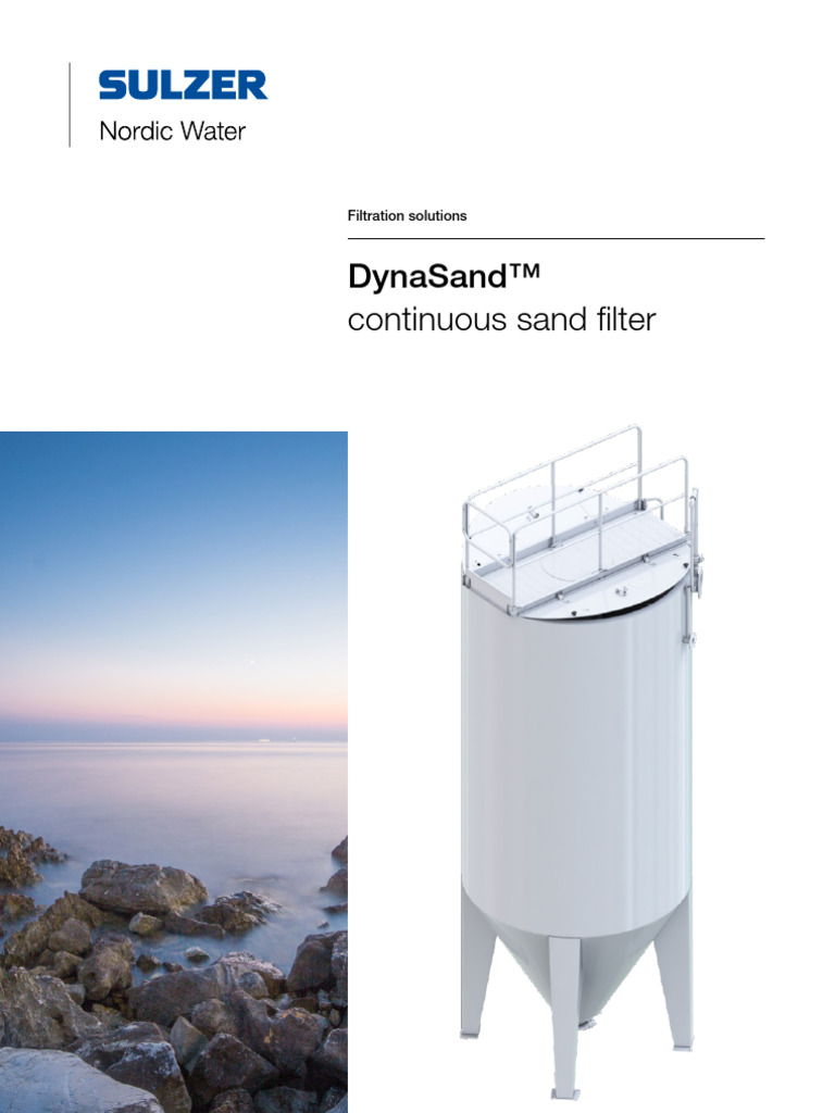 Dynasand Continuous Sand Filter E10799 en Web | PDF | Filtration ...