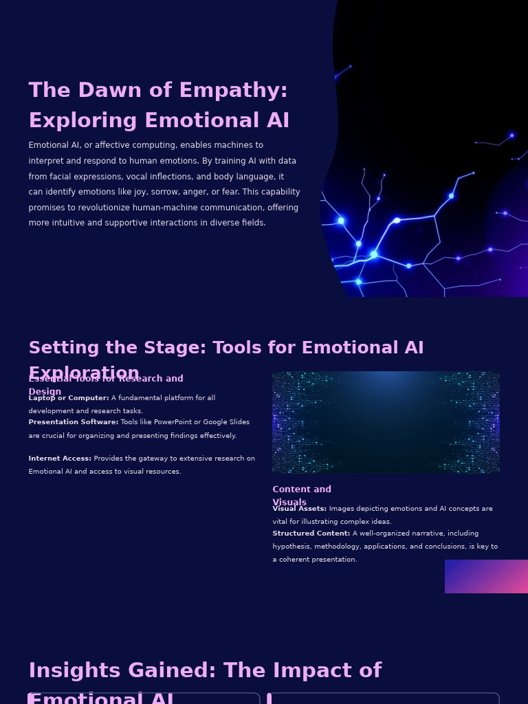 The Dawn of Empathy - Exploring Emotional AI | PDF | Artificial ...