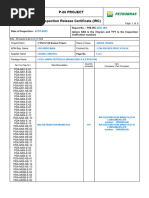 Inspection Release Certificate (IRC) Template | PDF | Business