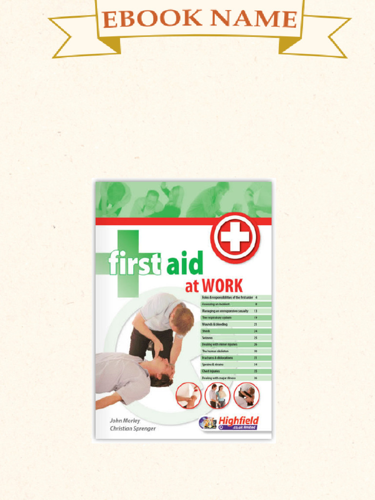 First Aid at Work 3rd Edition John Morley PDF Download | PDF | First ...