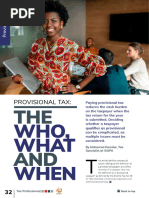 Provisional Tax Return: IRP6 Guide | PDF | Payments | Taxpayer