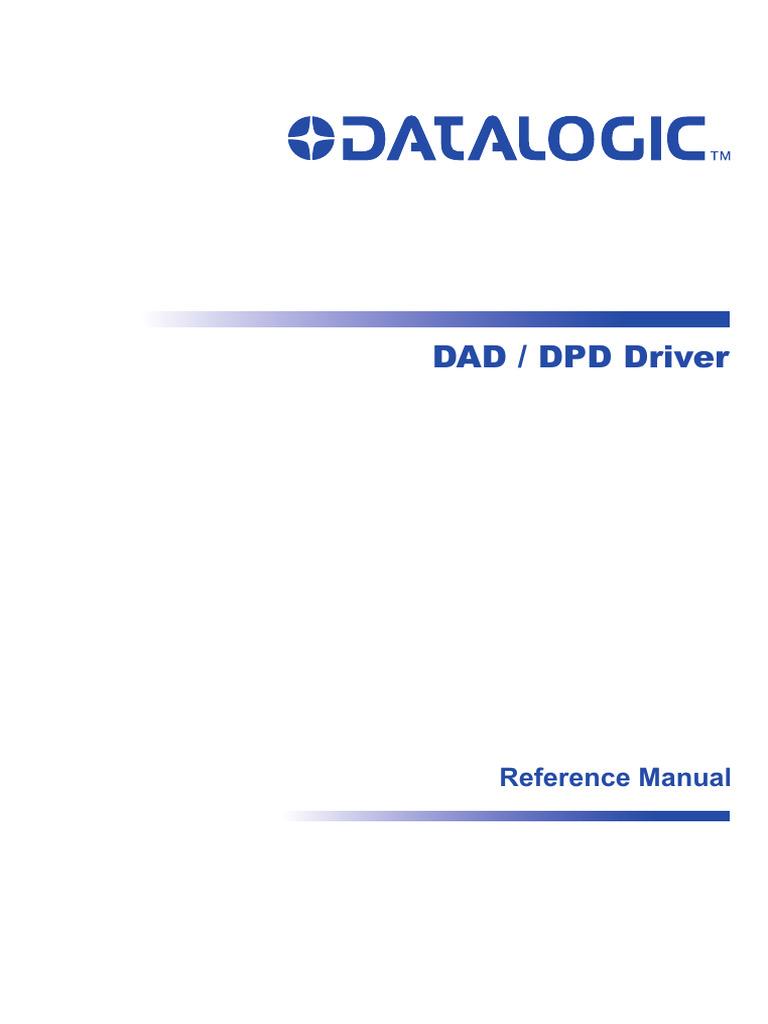 DAD/DPD Driver Protocol Overview | PDF | Transmission Control Protocol ...