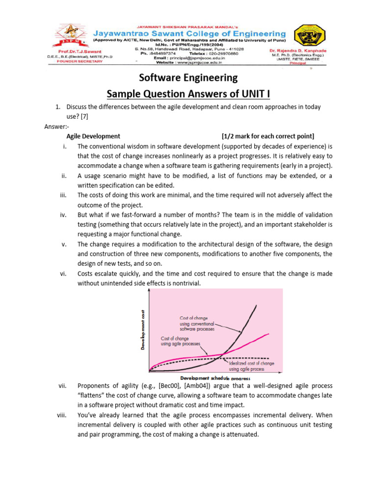 SPPU Software Engineering Exam Guide | PDF | Technology Development ...