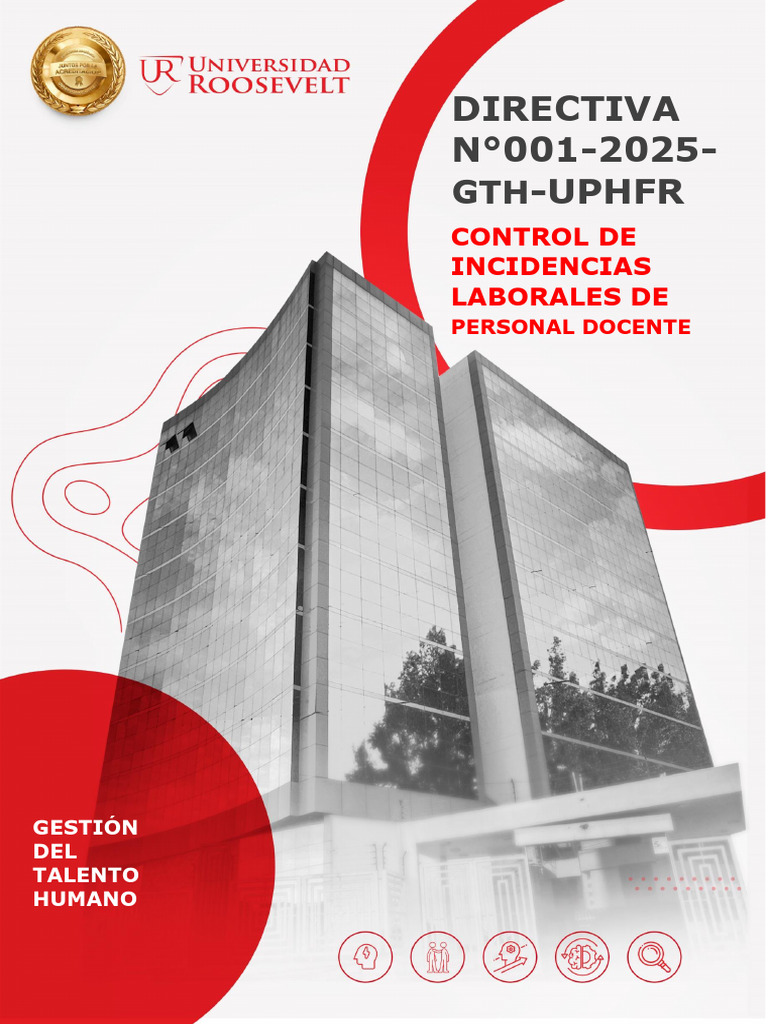 Directiva N°001-2025-Gth-Uphfr | PDF
