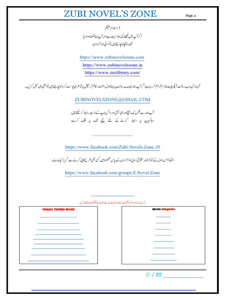 Sun Saiyan Novel by J Nikhat Complete - ZNZ Library | PDF