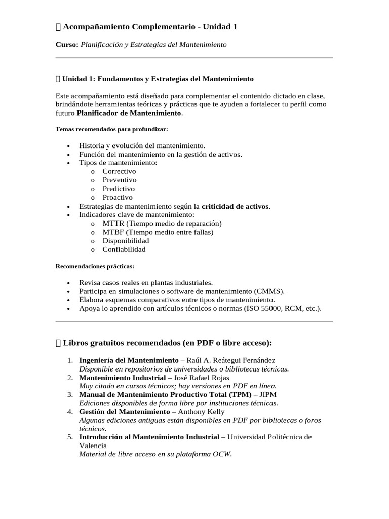 ? Acompañamiento Complementario | PDF