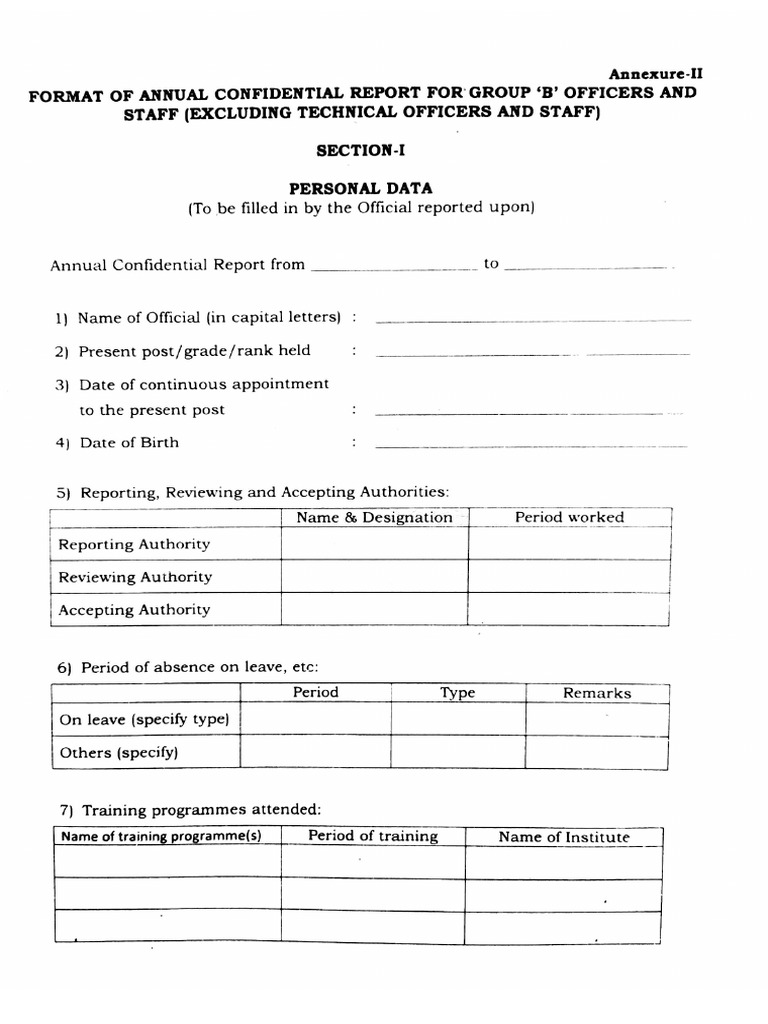 Acr Form | PDF