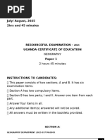 Uce Time Table 2025 | PDF