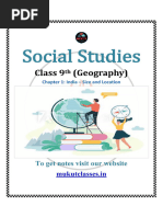 Class 9 Geography Chapter 1 Notes | PDF