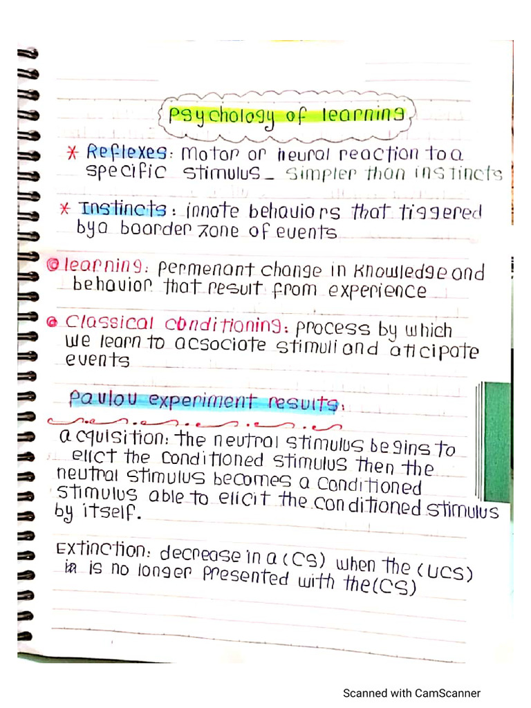 Learning | PDF