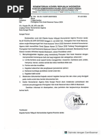 SE Sekjen Pelaksanaan Apel Hari Santri 2025 | PDF