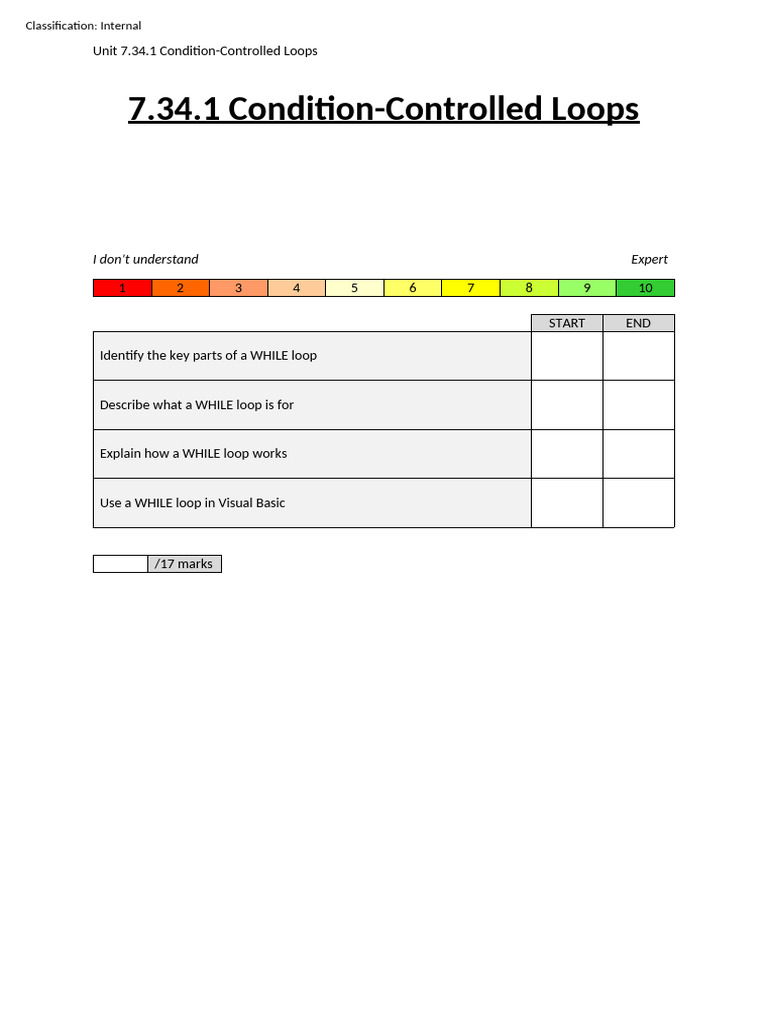 7.34.1 Condition-Controlled Loops | PDF | Control Flow | User (Computing)