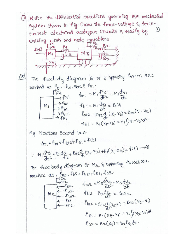 Control System (Unit-1C) | PDF