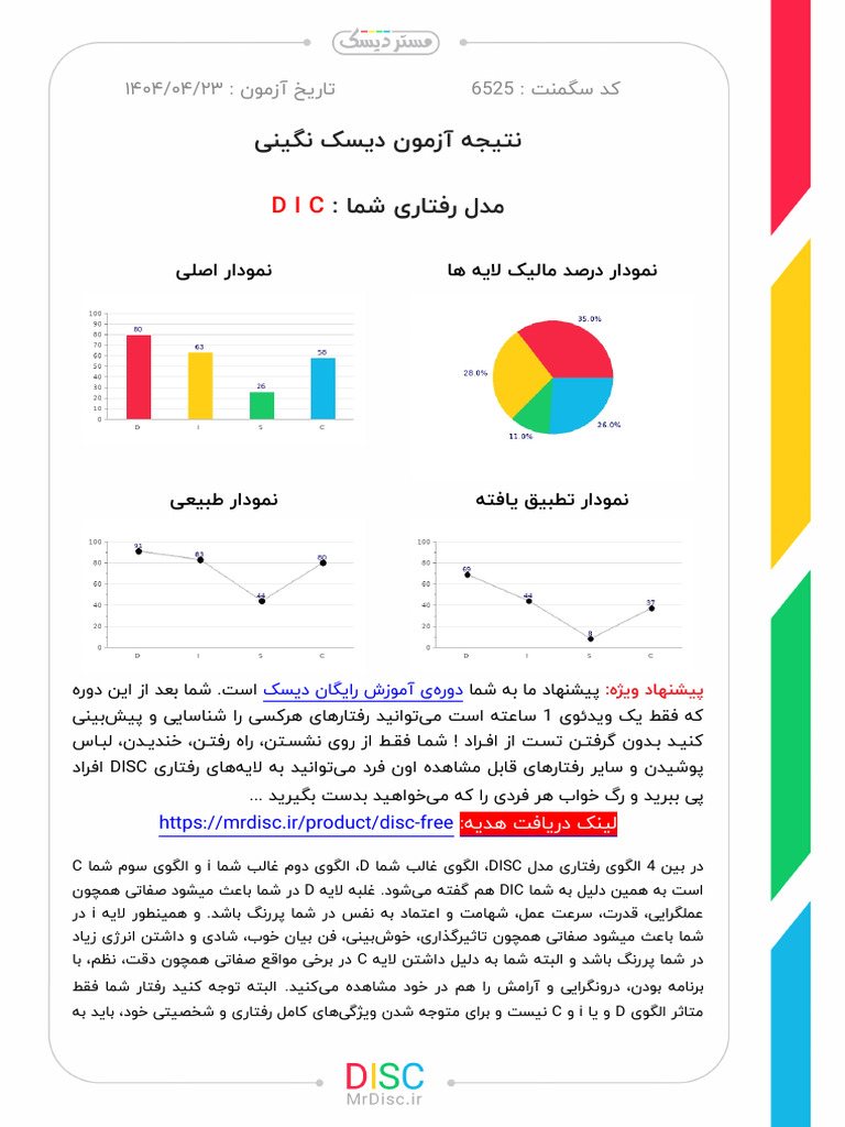 DISC Test | PDF