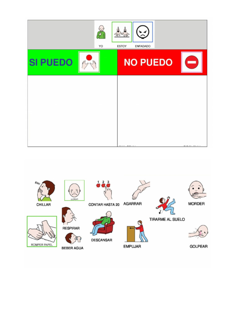 Que Hacer Cuando Estoy Enojado | PDF