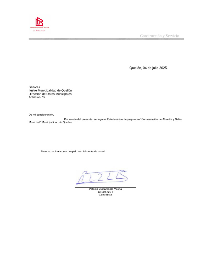 Oficio Conductor Editable | PDF