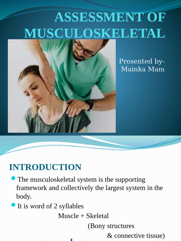 Normal Musculoskeletal Assessment Guide | PDF | Muscle | Muscle Contraction