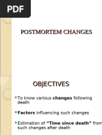 Stages of Post Mortem Lividity and Putrefaction of The Body | PDF ...