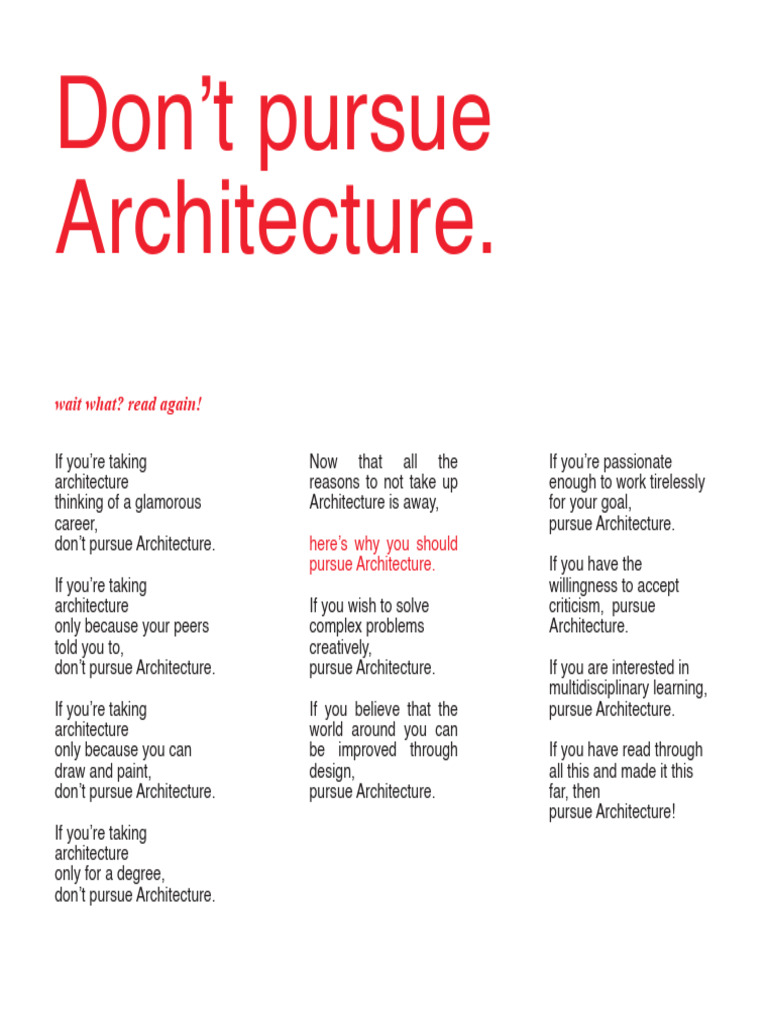 Why Choose SEED College of Architecture | PDF
