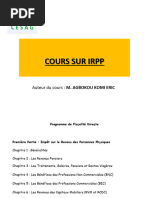 Déclaration annuelle des revenus 2024 Cameroun | PDF | Impôt sur le ...