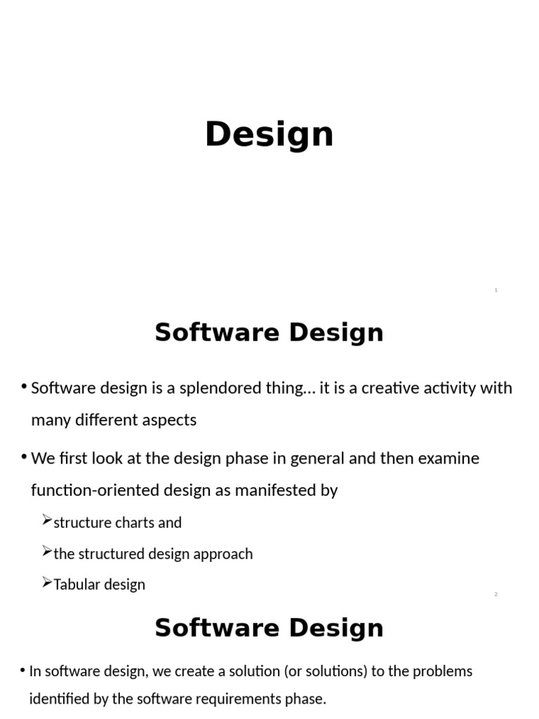 Function Oriented Software Design (Updated) - 1 | PDF | Abstraction | Abstraction (Computer Science)