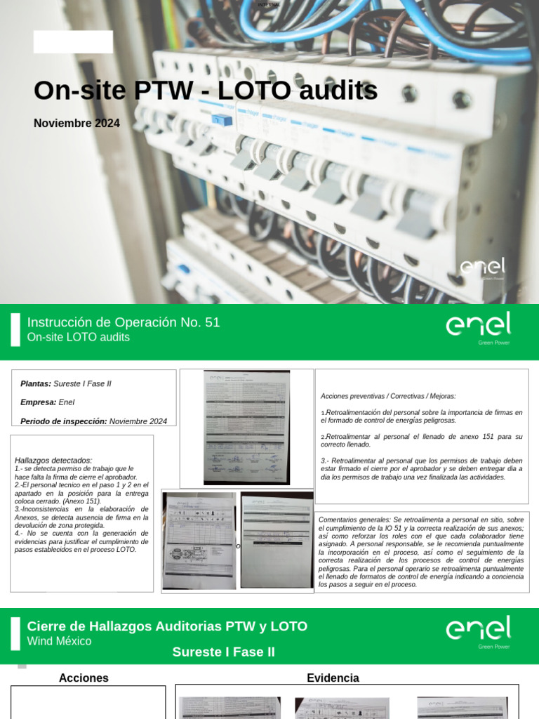 On-Site PTW - LOTO Audits | PDF