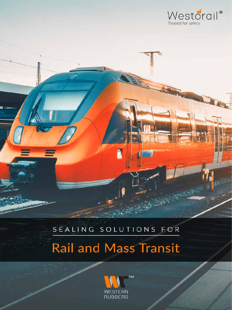 EN45545-2 Certified Rail Sealing Solutions | PDF | Extrusion | Rail ...
