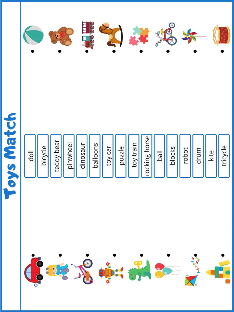 Toys Interactive Test Flashcards | PDF