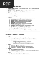 Form 4 Biology Notes Overview | PDF