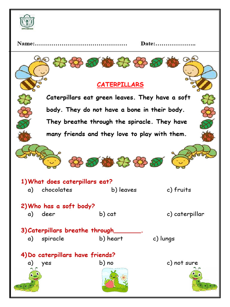 Grade 2 Reading Comprehension1 | PDF