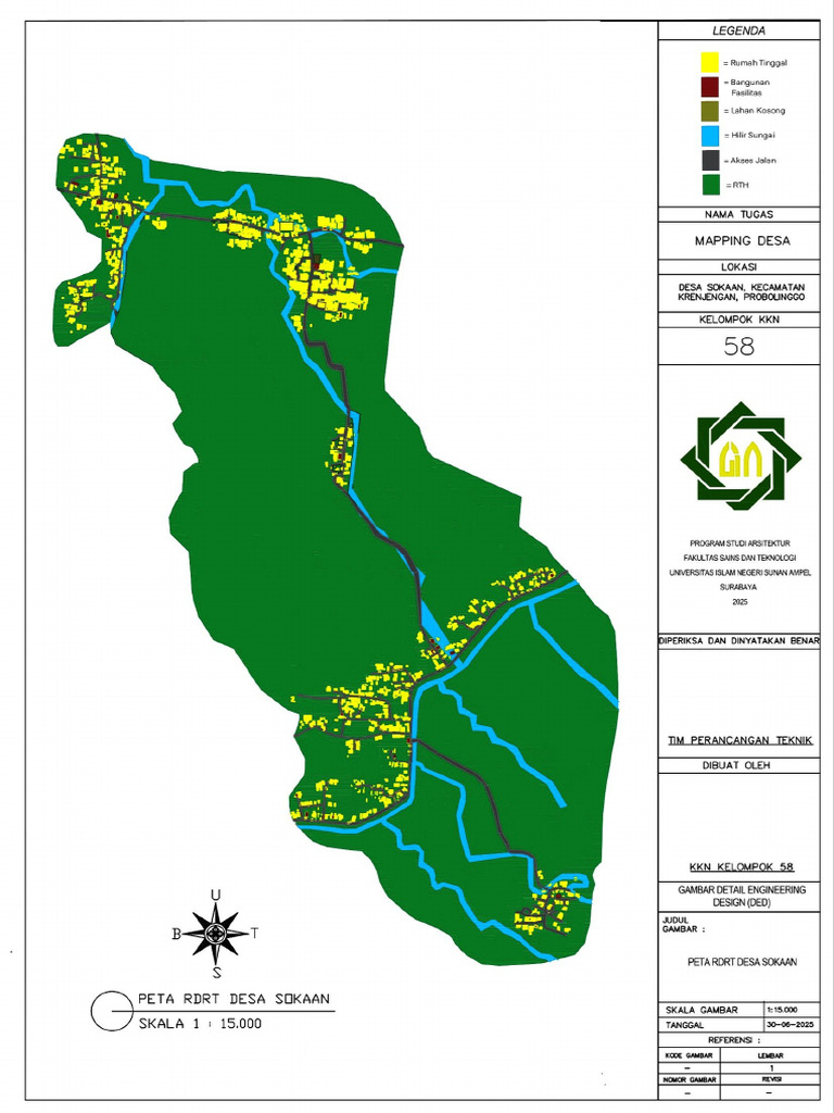 Peta RDRT Sokaan | PDF