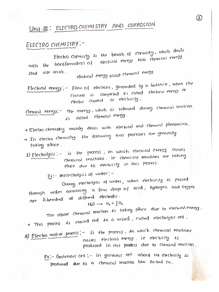 Chemistry Unit 3 | PDF
