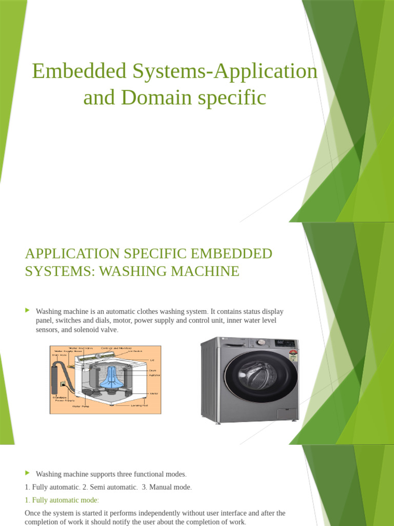 Embedded Systems-Application and Domain Specific | PDF | Embedded ...