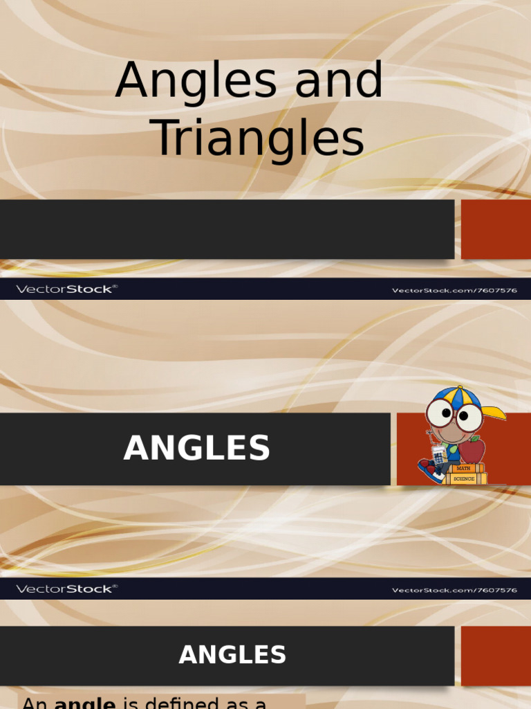 Angles and Triangles | PDF | Angle | Classical Geometry