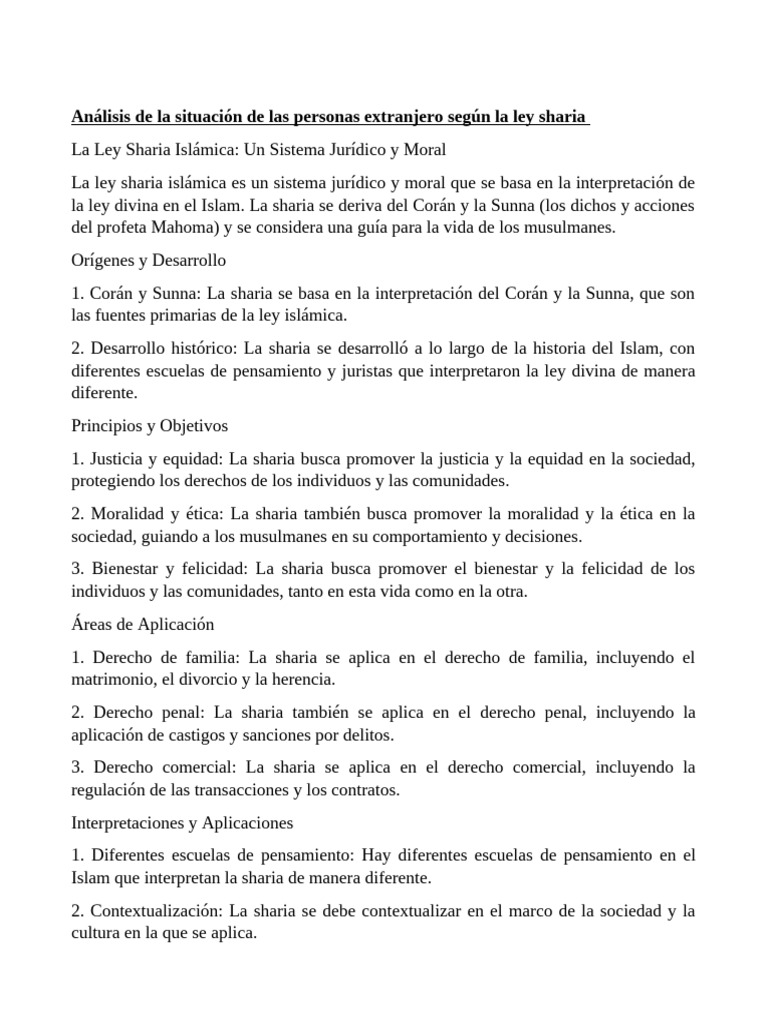 Actual Ley Sharia | PDF | Sharia | Islam sunita