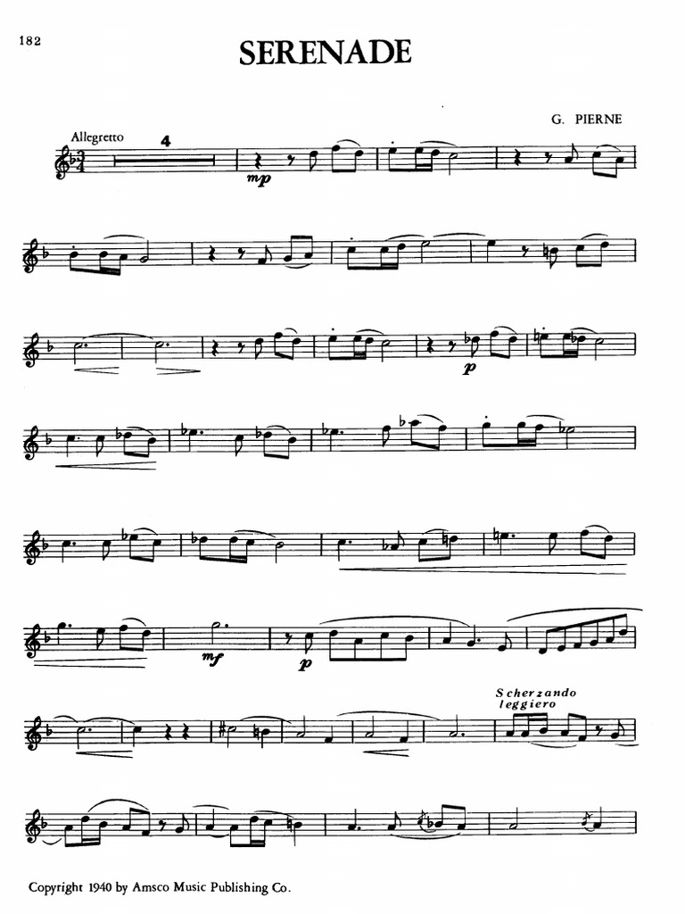 Elementary Clarinet Solos VI | PDF