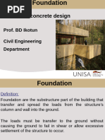 Foundation - Pad Footing Design | PDF