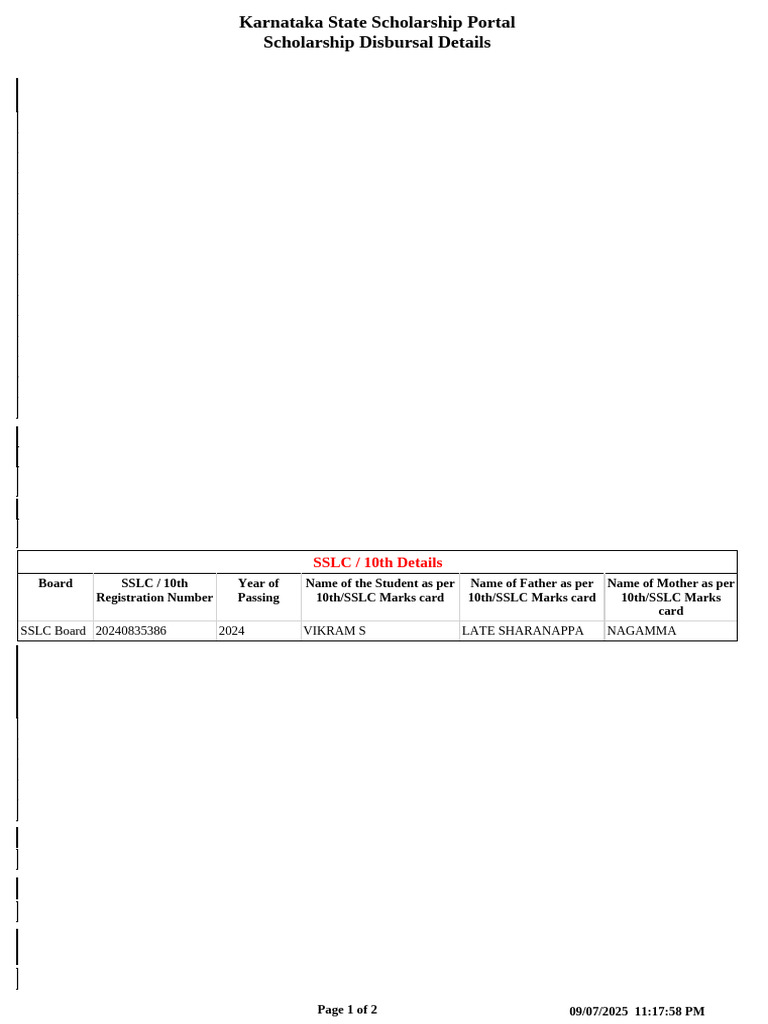 Student Status | PDF